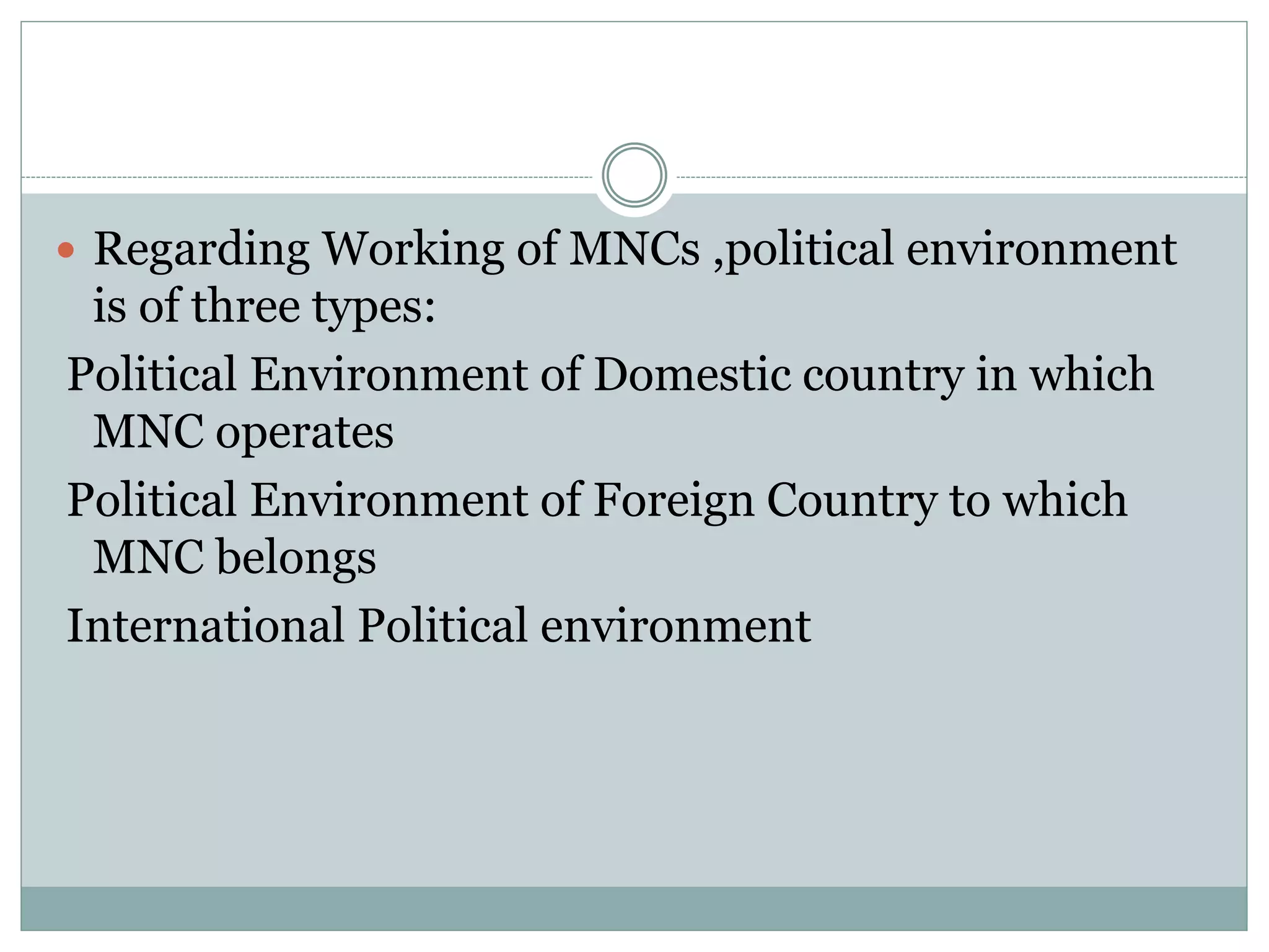 L 5 political environment | PPTX