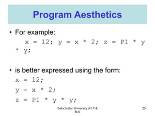 Algorithm | PPT | Programming Languages | Computing