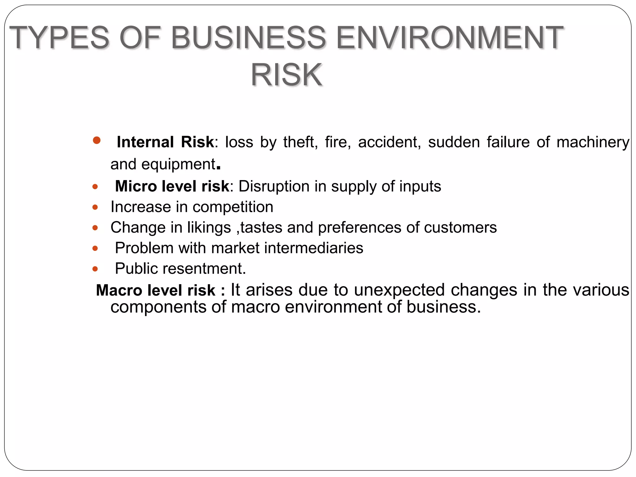 L 6 business risk | PPTX