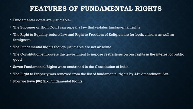 Fundamental Rights.ppt indian cionstitutin | PPTX