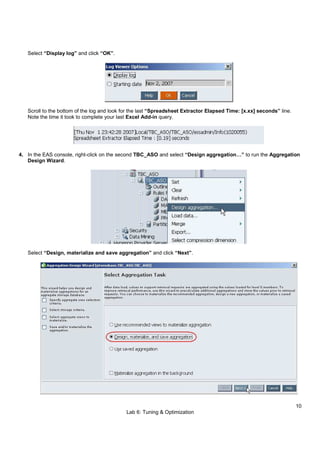 Essbase ASO and BSO tuning | PDF