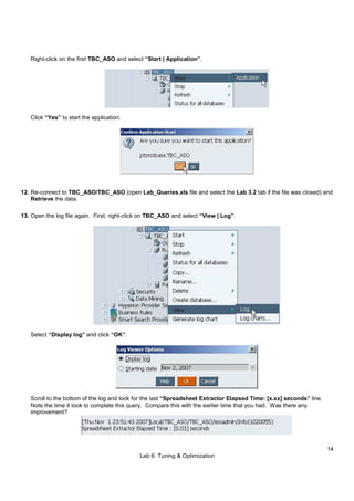 Essbase ASO and BSO tuning | PDF