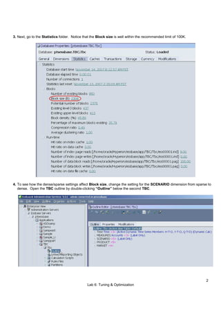 Essbase ASO and BSO tuning | PDF