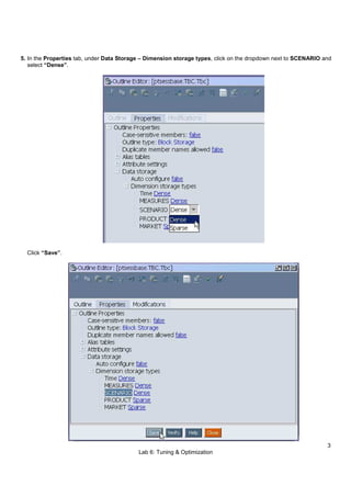 Essbase ASO and BSO tuning | PDF