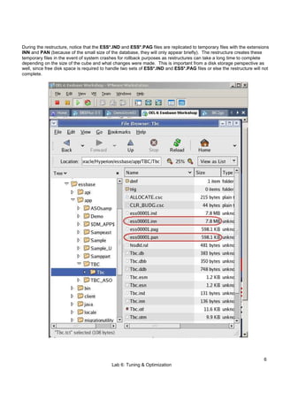 Essbase ASO and BSO tuning | PDF