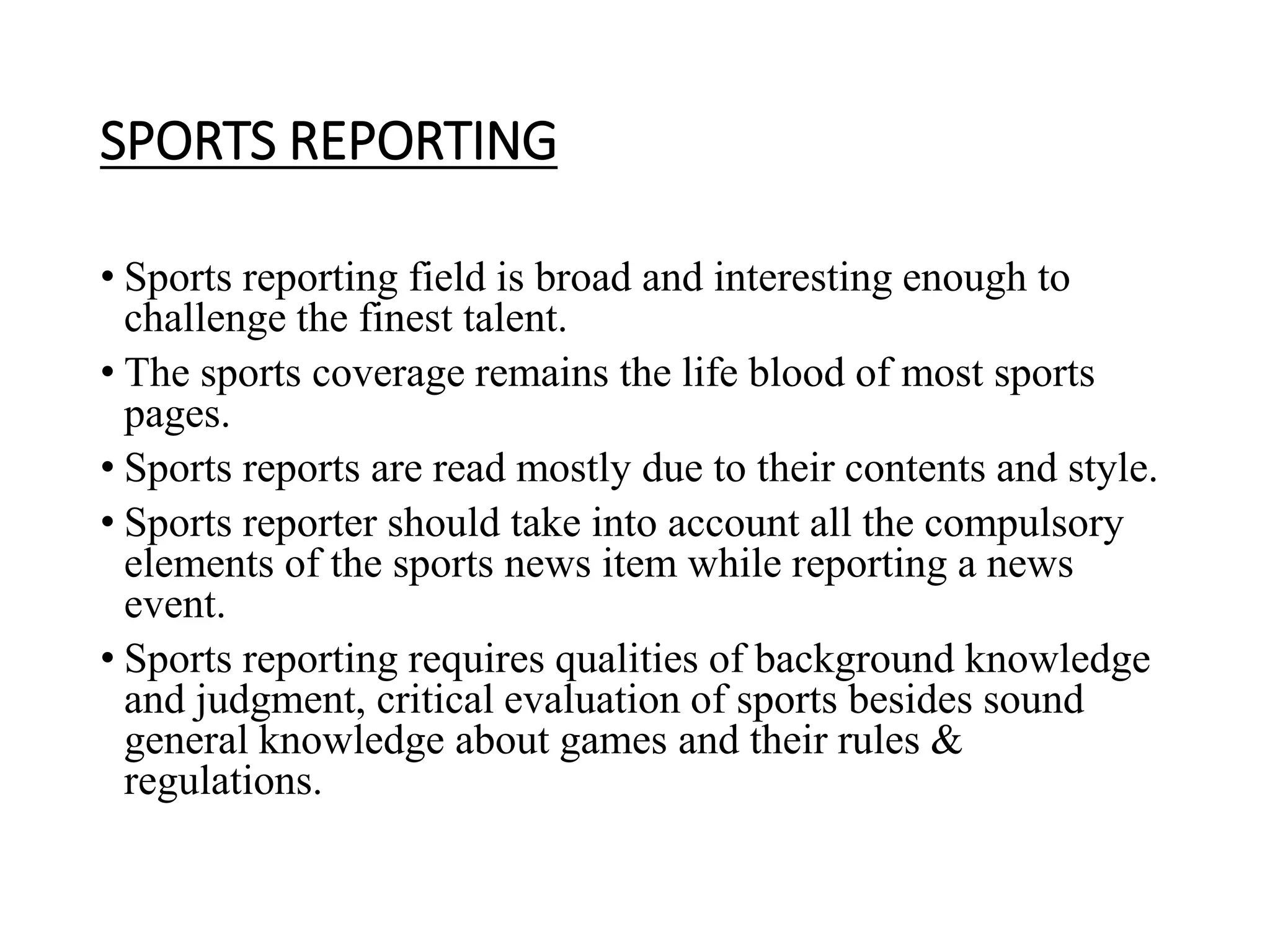 Types of reporting ppt used to gain information | PPT