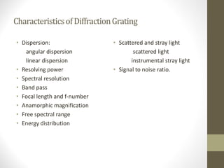 Diffraction-grating experiment ppt with full detail | PDF