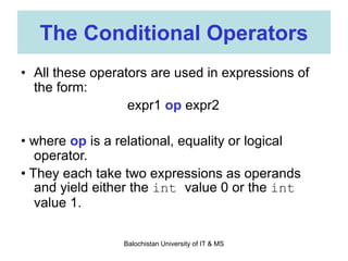 Arithmetic Operator in C | PPT