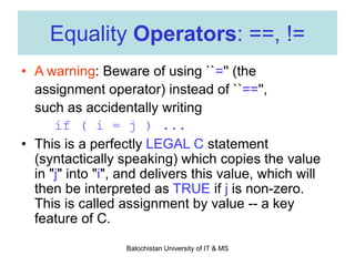 Arithmetic Operator in C | PPT