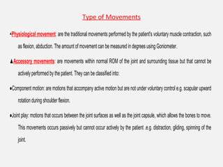 L 7 passive movement | PPT