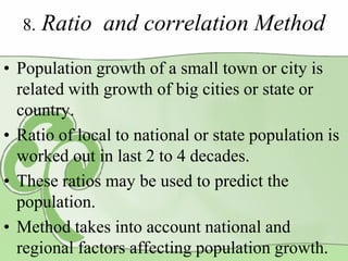 L 7 population forecasting | PDF | Science