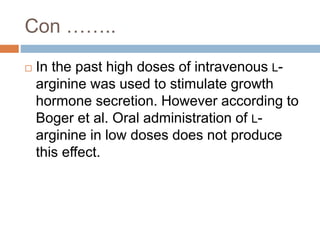 L-Arginine | PPTX
