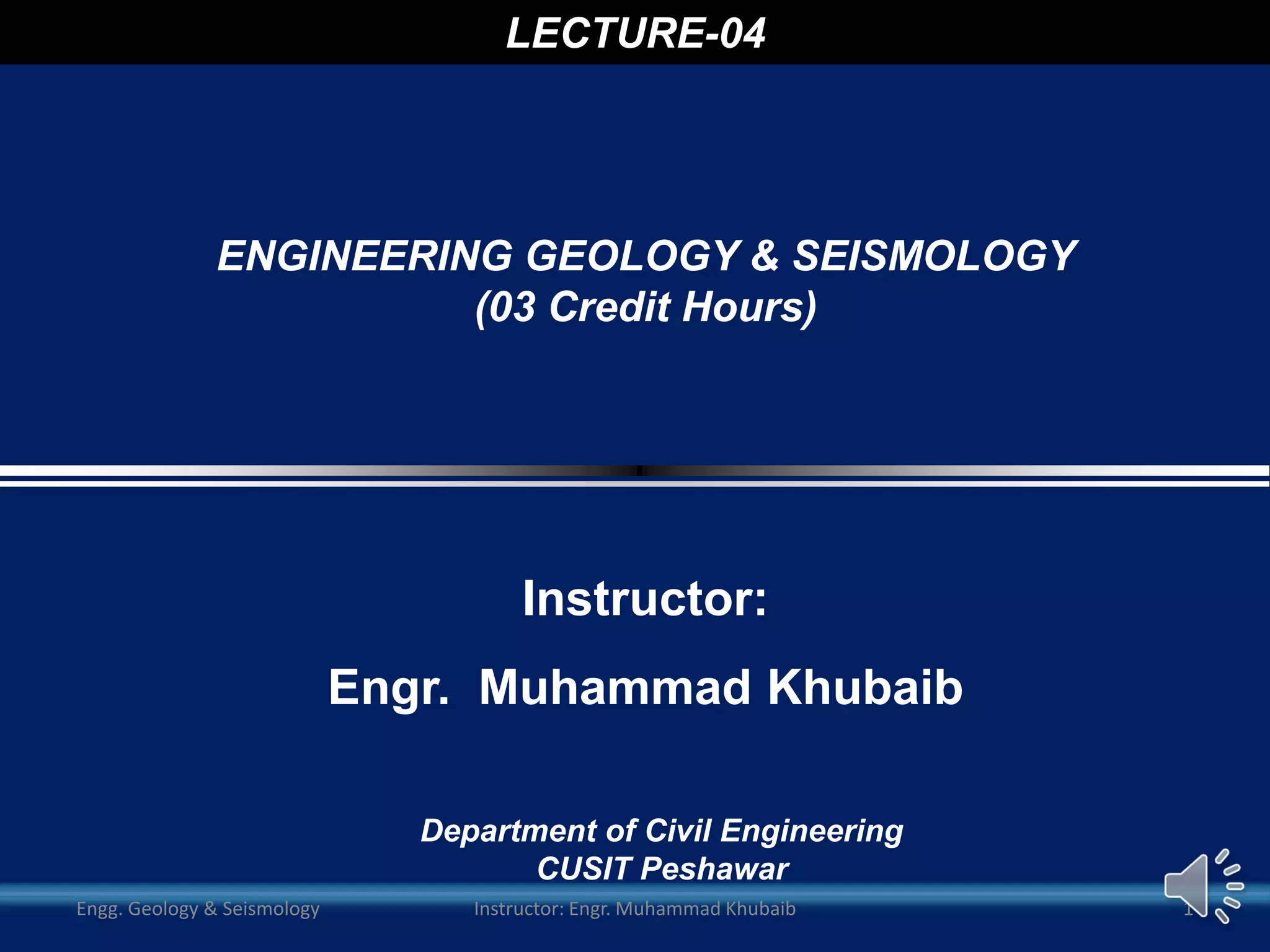 L# geological structures complete lecture | PPT