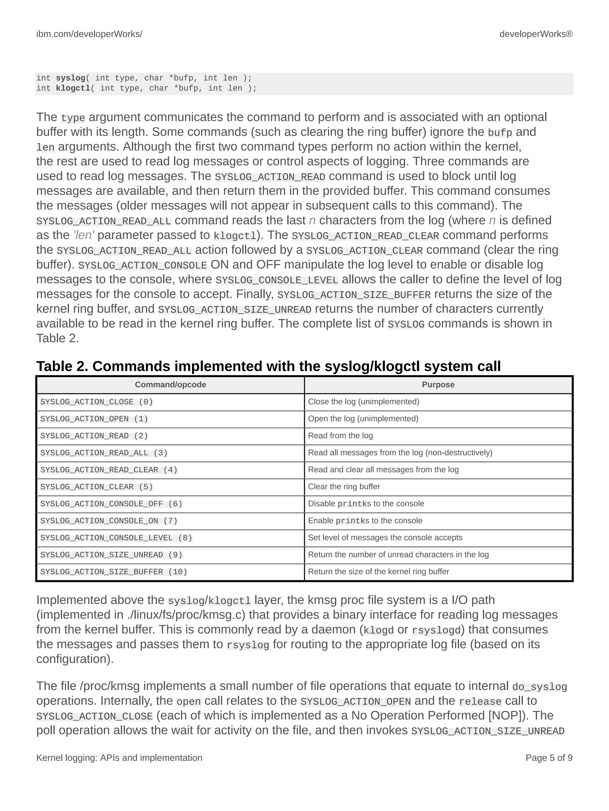 L kernel-logging-apis-pdf | PDF