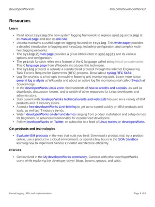 L kernel-logging-apis-pdf | PDF