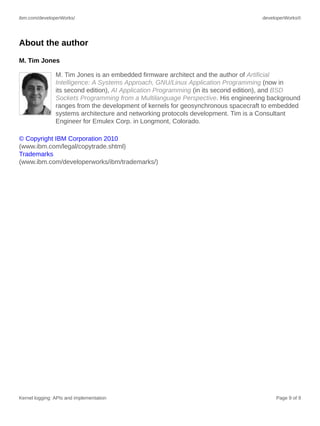 L kernel-logging-apis-pdf | PDF