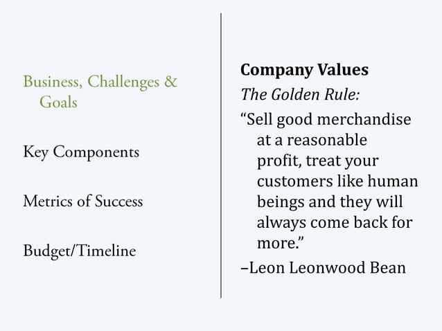 L.L. Bean Marketing Strategy | PPT
