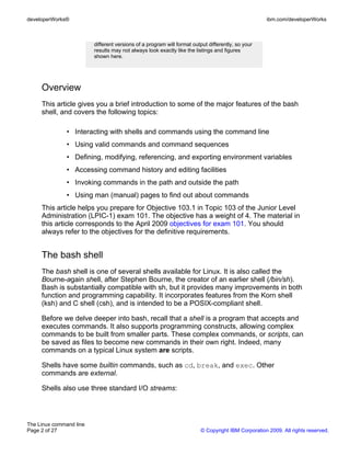 L lpic1-v3-103-1-pdf | PDF