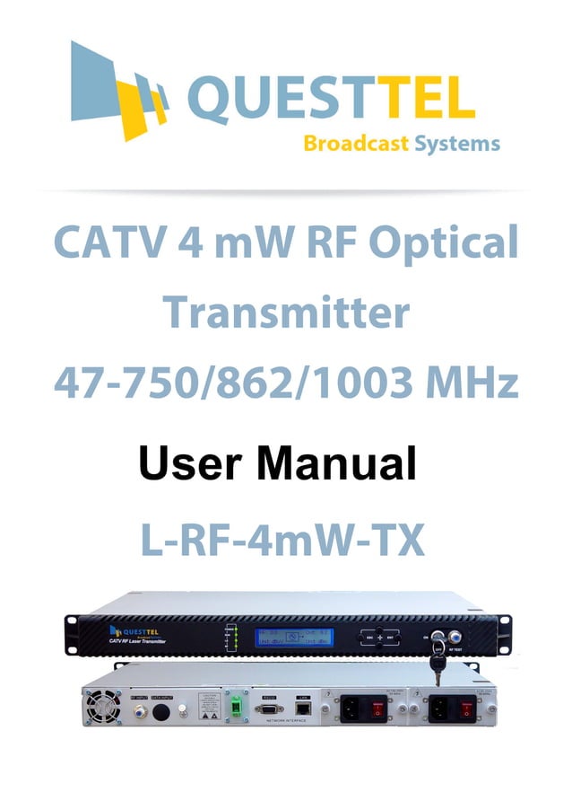 CATV Optical Transmitter | PDF