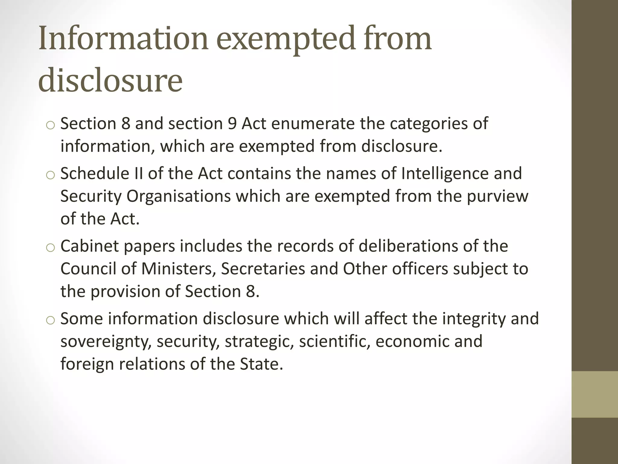 Right to Information Act(RTI) | PPTX