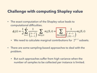 [Paper reading] L-SHAPLEY AND C-SHAPLEY: EFFICIENT MODEL INTERPRETATION FOR STRUCTURED DATA | PDF