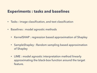 [Paper reading] L-SHAPLEY AND C-SHAPLEY: EFFICIENT MODEL INTERPRETATION FOR STRUCTURED DATA | PDF