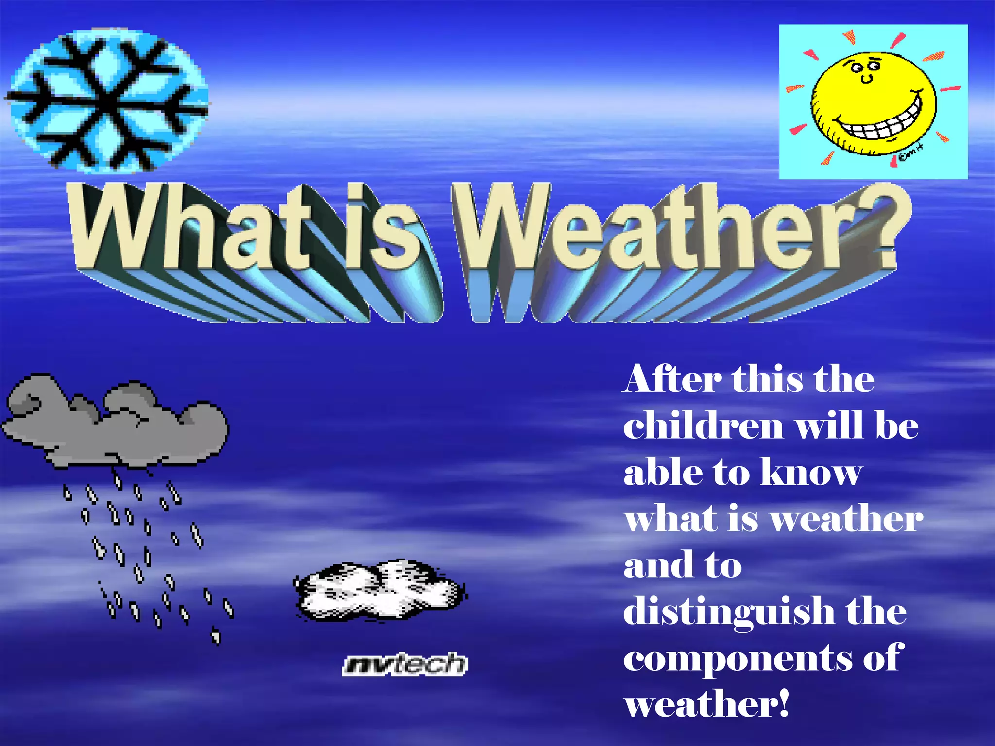L.Sulollari presentation for kids - topic -weather | PPT