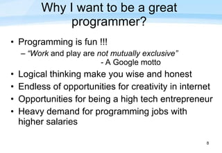 L 00 introduction to programming | PPT