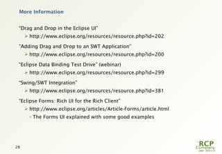 L0018 - SWT - The Standard Widget Toolkit | PPT