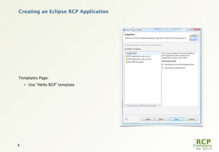 L0020 - The Basic RCP Application | KEY