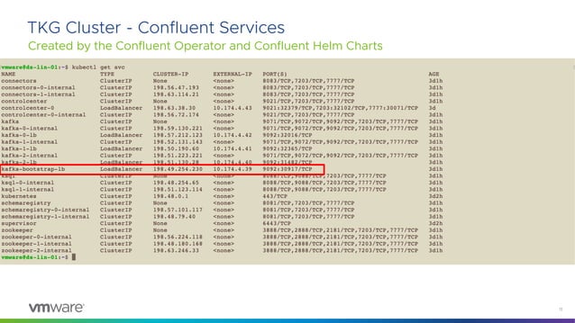 Deploying Kafka On Vsphere With Kubernetes Using The Confluent Operator Justin Murray Vmware