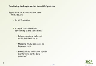 ITU - MDD – Model-to-Model Transformations | PPT | Web Design and HTML ...