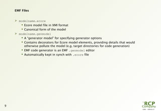 ITU - MDD - EMF | PPT | Programming Languages | Computing