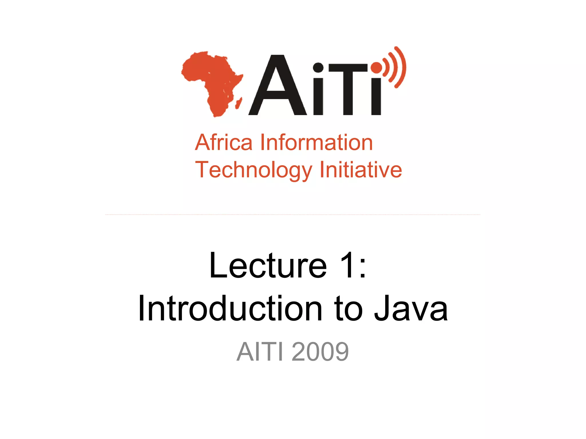 An Introduction To Java Programming Language Forbeginnersjava Programming Tutorials Ppt