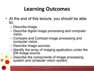 COM2304: Introduction to Computer Vision & Image Processing | PPTX