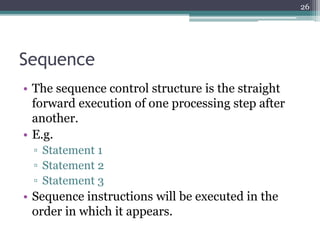 COM1407: Structured Program Development | PPT