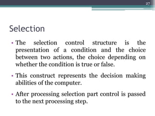 COM1407: Structured Program Development | PPT