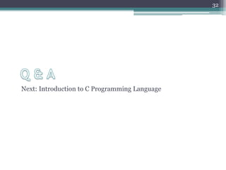 COM1407: Structured Program Development | PPTX