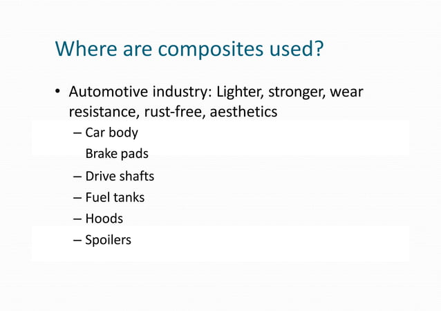 composite materials pptcomposite materials ppt | PPT