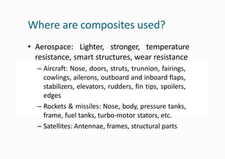 composite materials pptcomposite materials ppt | PPTX