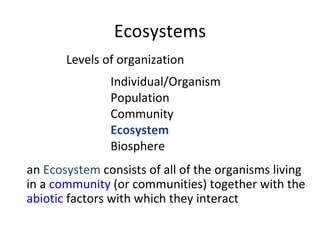 L01 Ecosystems-what are they | PPT