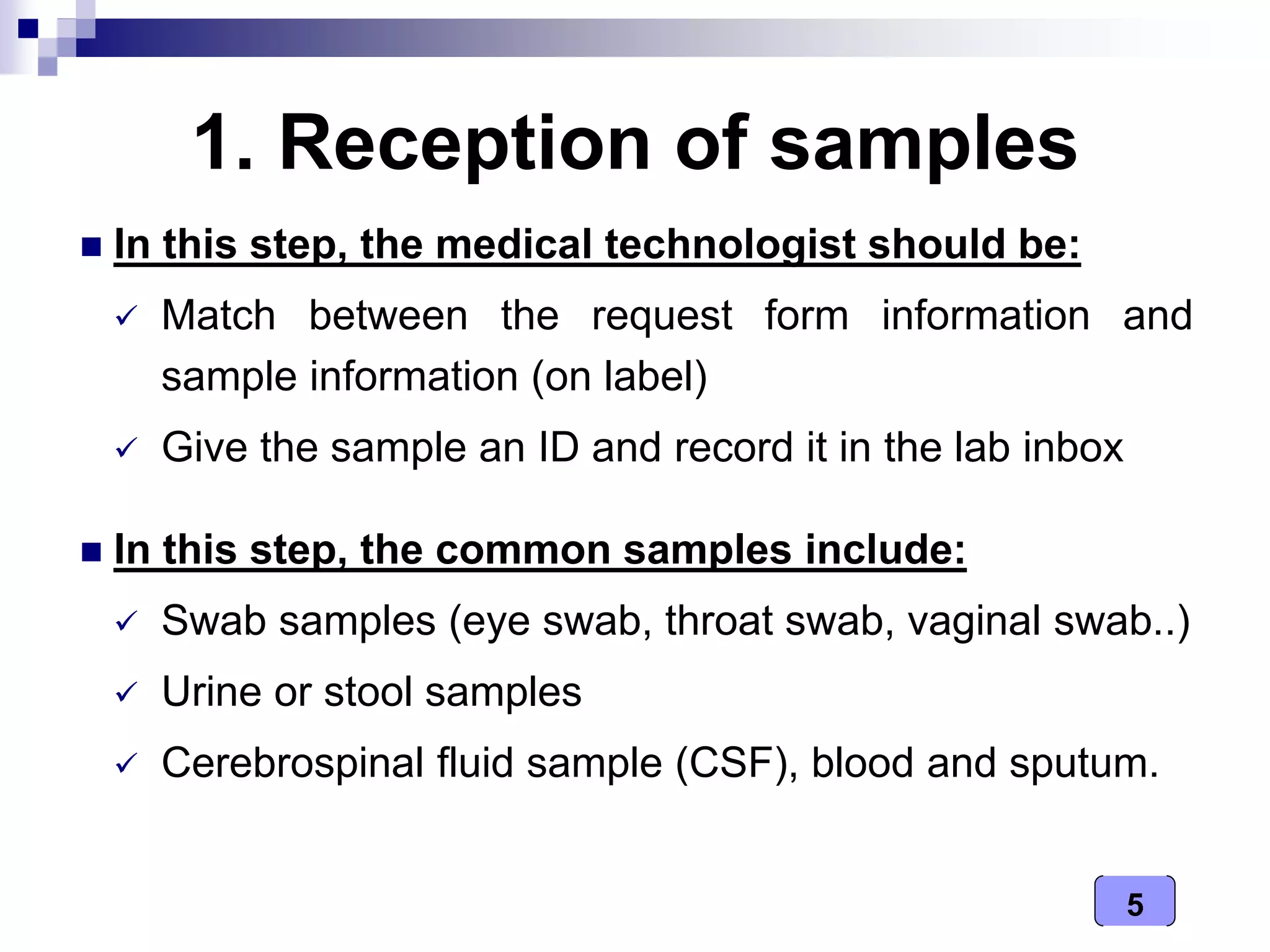 Medical Microbiology Laboratory (introduction & terminology) | PDF
