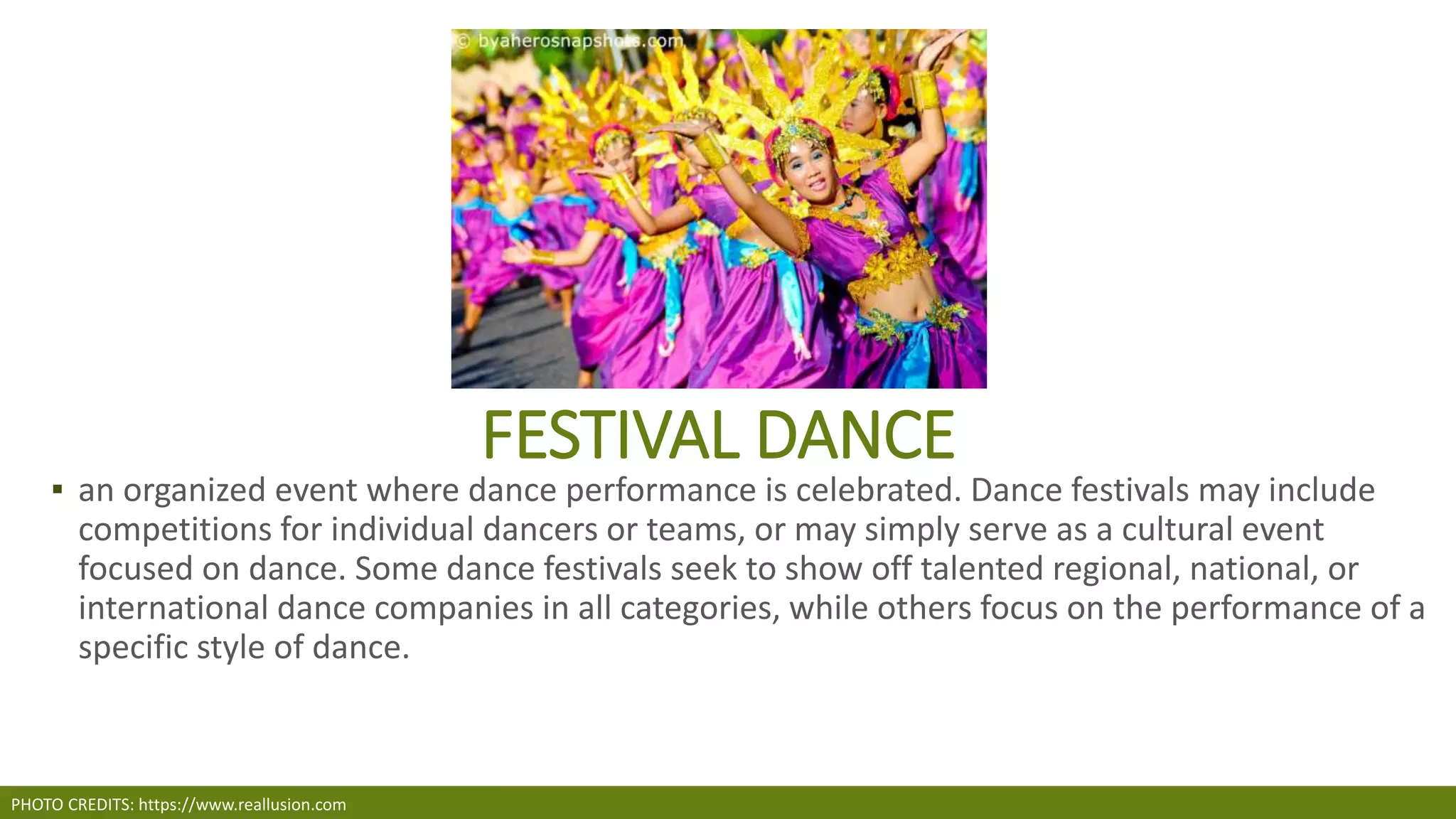 PHYSICAL EDUCATION 12 - Nature of Dance | PPTX