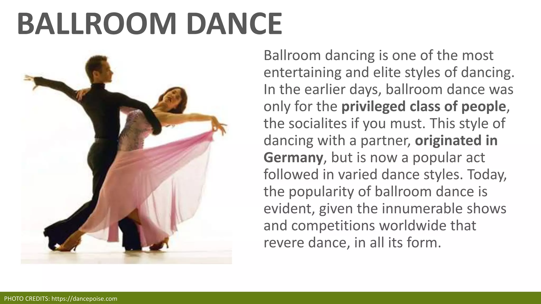 PHYSICAL EDUCATION 12 - Nature of Dance | PPTX