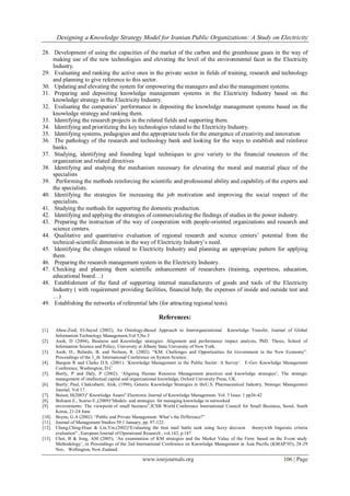Designing a Knowledge Strategy Model for Iranian Public Organizations ...