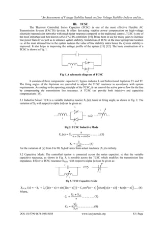 “An Assessment of Voltage Stability based on Line Voltage Stability Indices and its Enhancement ...