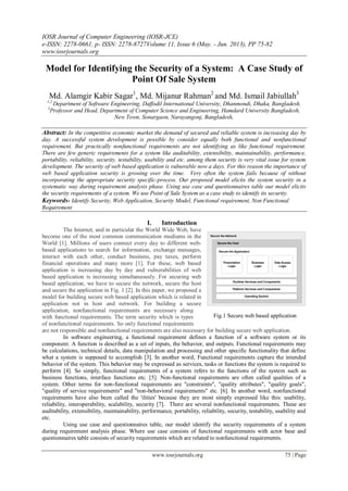 Model for Identifying the Security of a System: A Case Study of Point Of Sale System | PDF