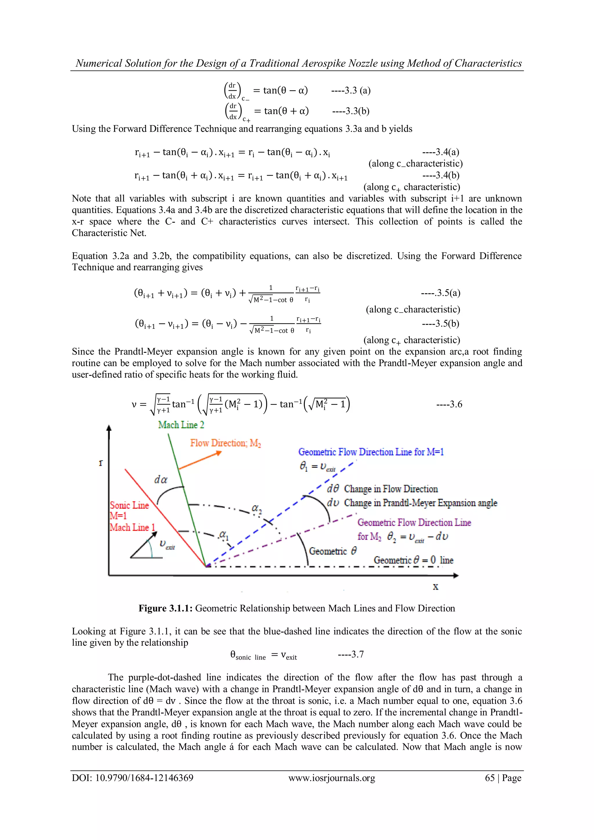 Numerical Solution for the Design of a Traditional Aerospike Nozzle ...