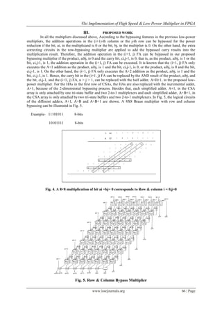VLSI Implementation of High Speed & Low Power Multiplier in FPGA | PDF