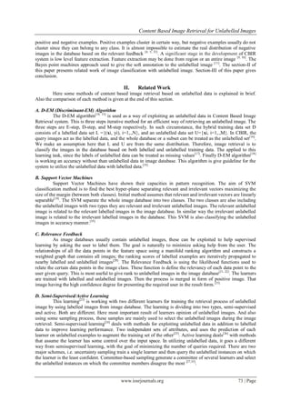 Content Based Image Retrieval for Unlabelled Images | PDF